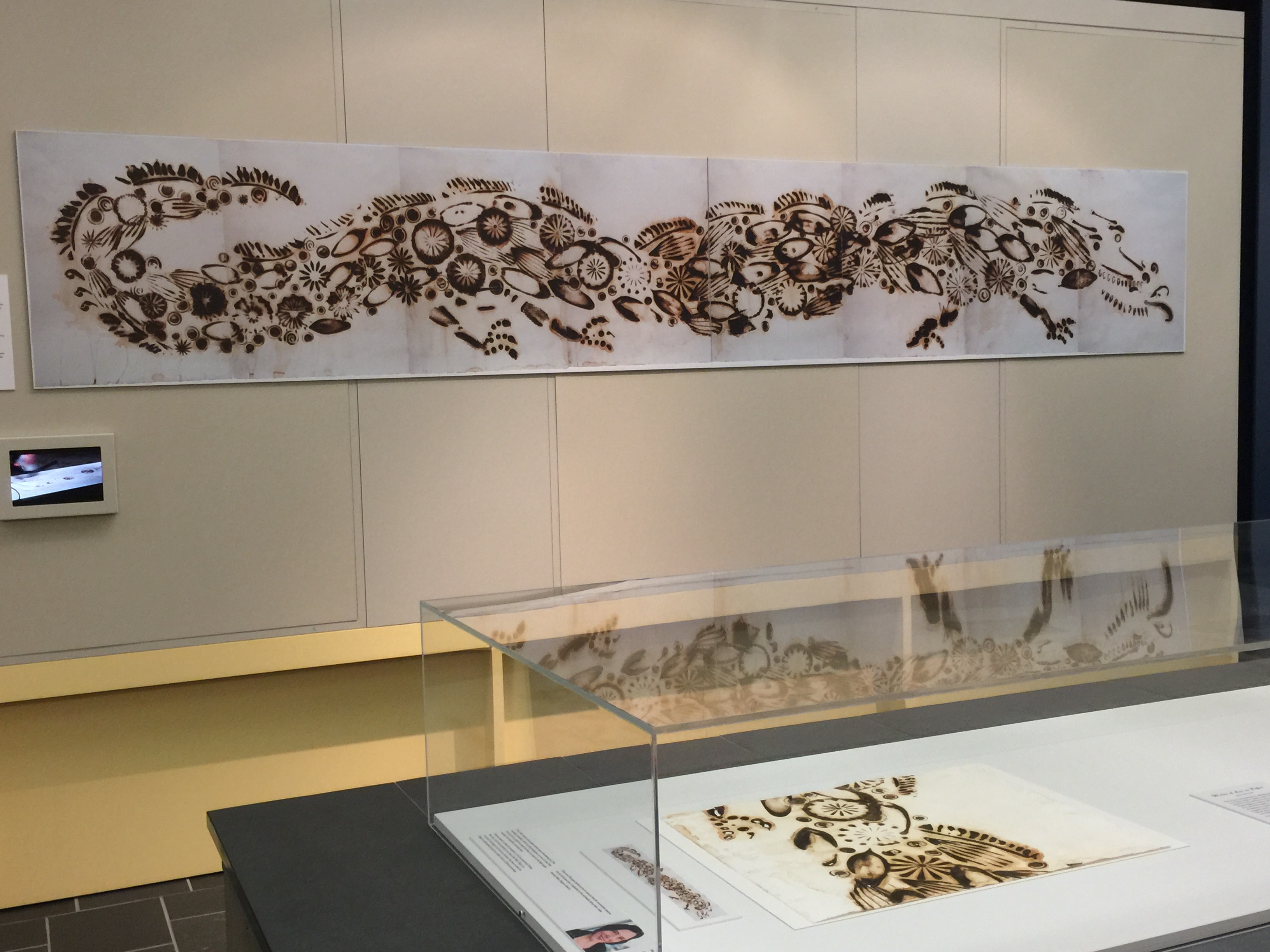 Water Dragon installation at Rakow Library, Corning, NY – ANNE GANT GLASS